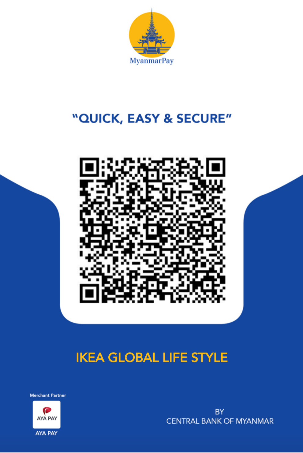 Kpay QR code – Simple Lifestyle Myanmar